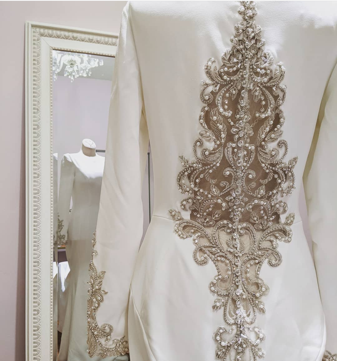 Wedding dress tailoring • Wedding dress Redesign • Bustles
